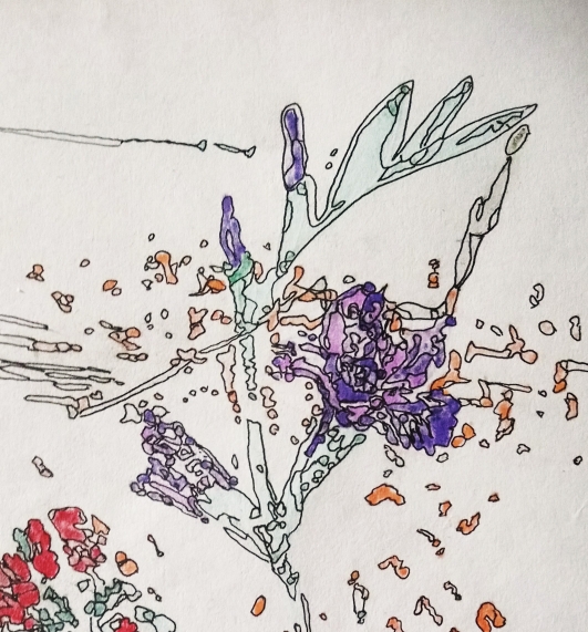 Doodle, drawing a line – Mallaband-Brown